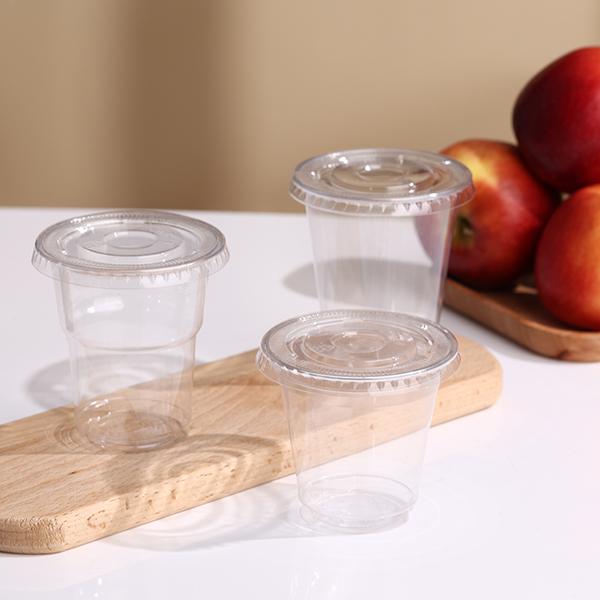 6oz 180ml Clear PET Plastic Disposable Cup 150ml BPA Free